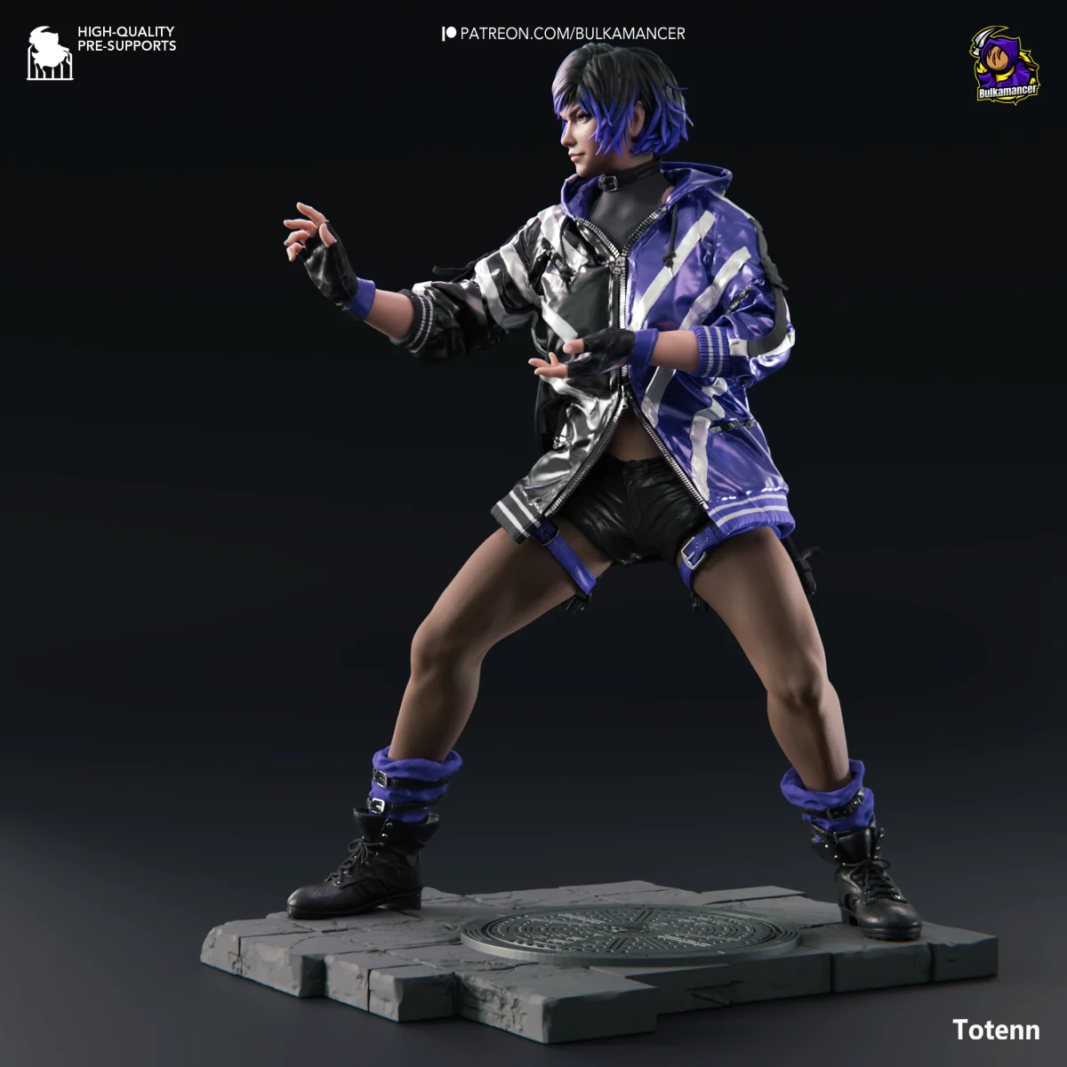 Tekken 8 – Reina Action Figure